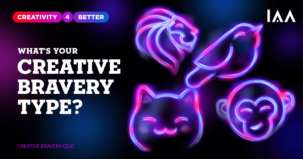 Creative Bravery Quiz by IAA